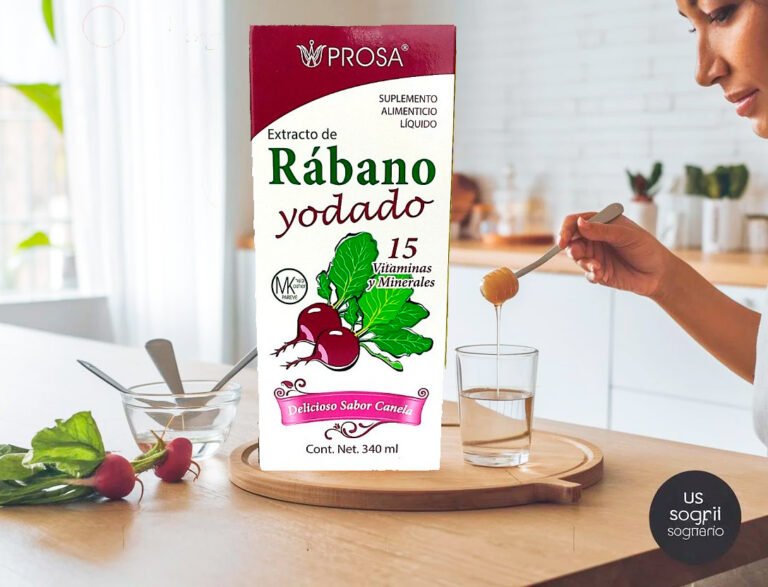 Como se toma el Jarabe de Rabano Yodado