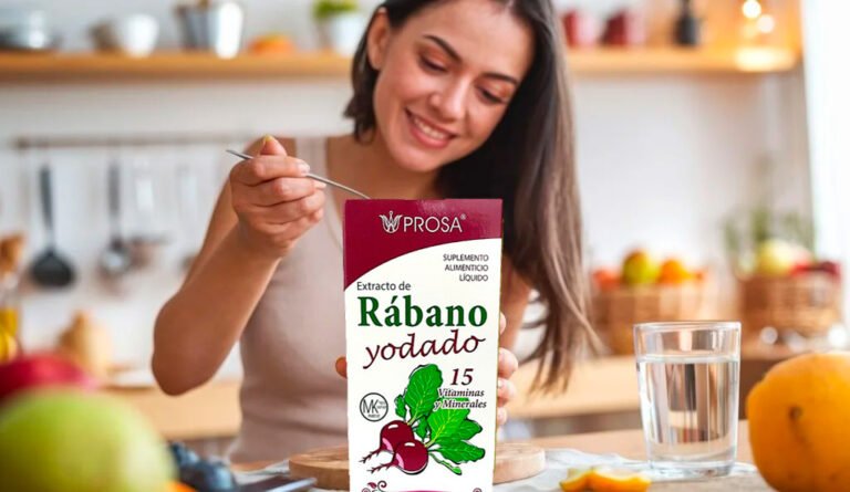 Como se toma el Jarabe de Rabano Yodado